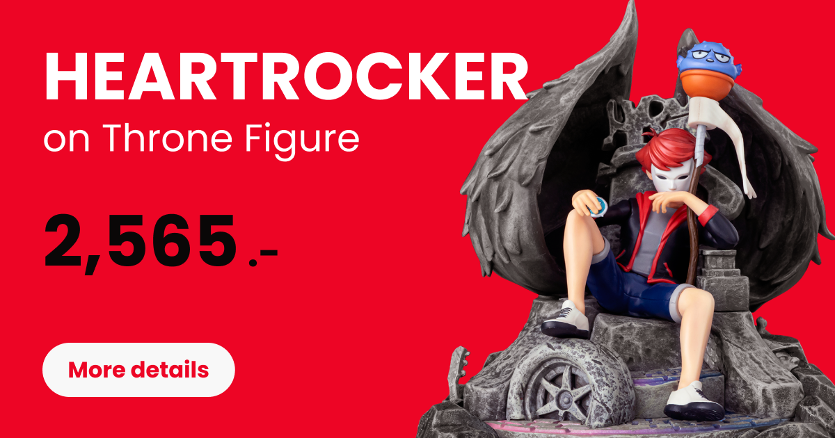 HEARTROCKER on Throne Figure